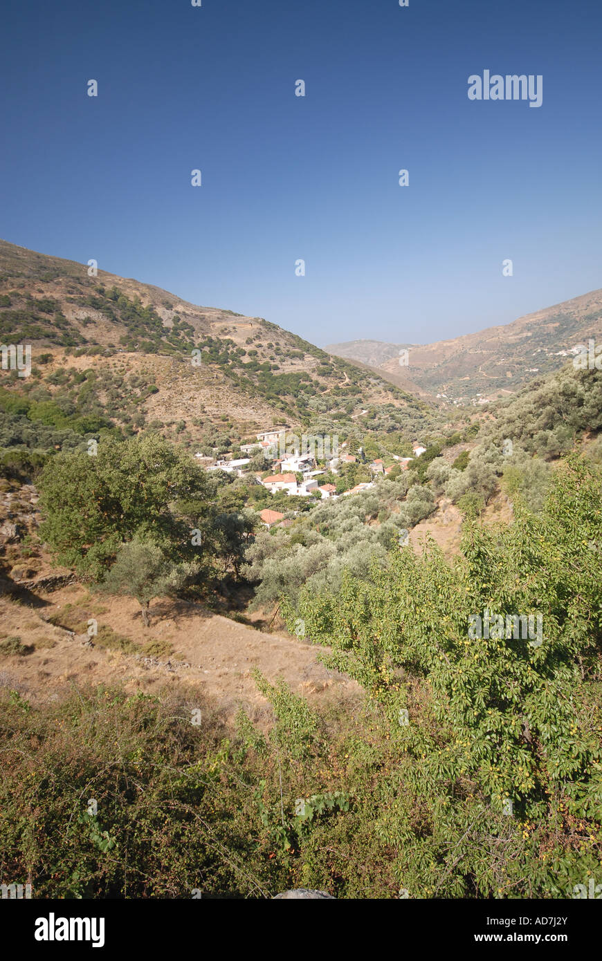 CRETE Countryside in the far west of Hania province Stock Photo - Alamy