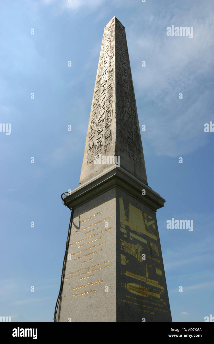 Egyptian obelisks monuments hi-res stock photography and images - Alamy
