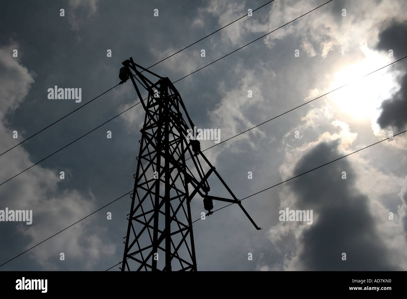 Unstable electricity pylon hi-res stock photography and images - Alamy