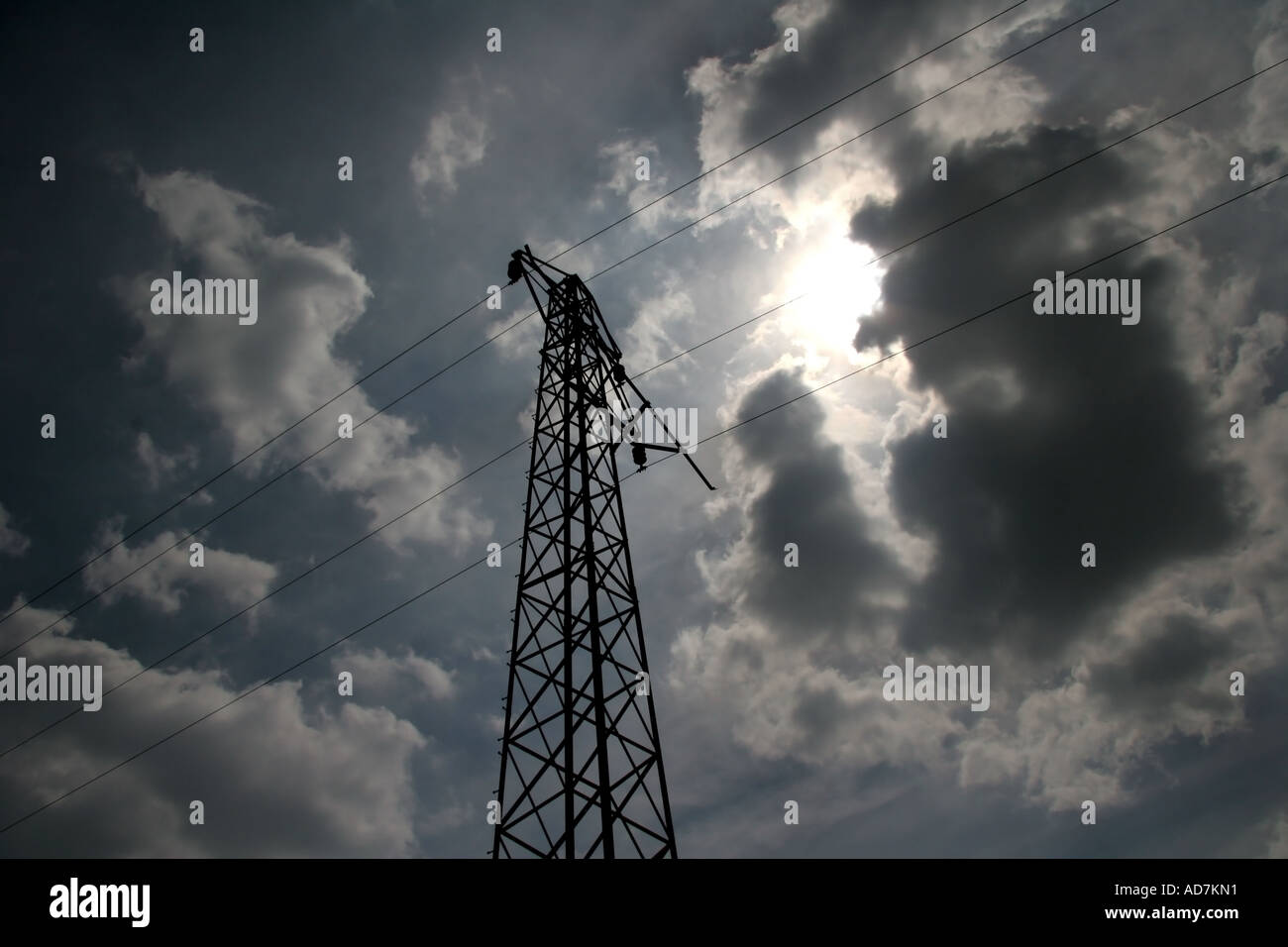 Unstable electricity pylon hi-res stock photography and images - Alamy