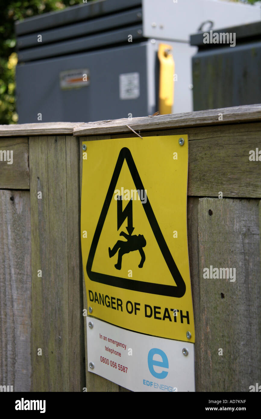 Sub station gate hi-res stock photography and images - Alamy