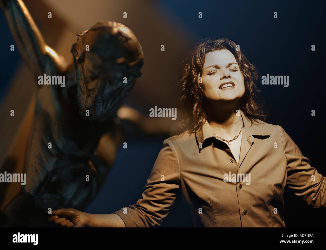 Female jesus cross hi-res stock photography and images - Alamy