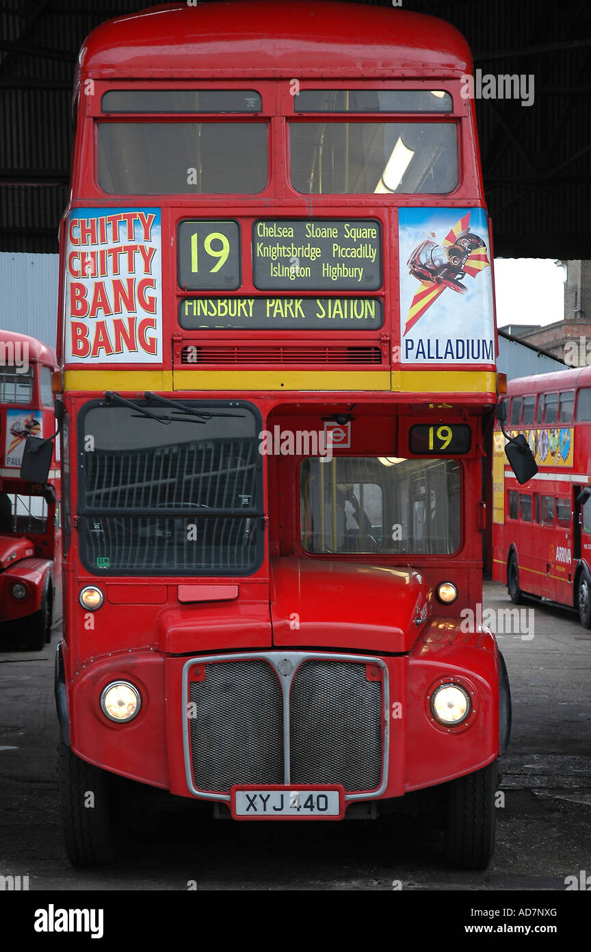 Routmaster bus in London Stock Photo - Alamy