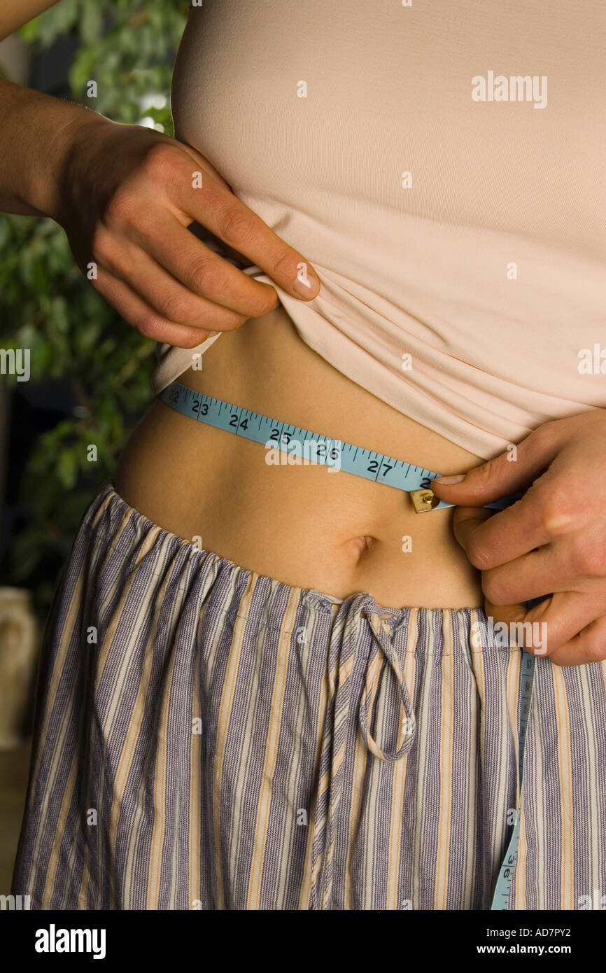 Waist measurement on fit hi-res stock photography and images - Alamy