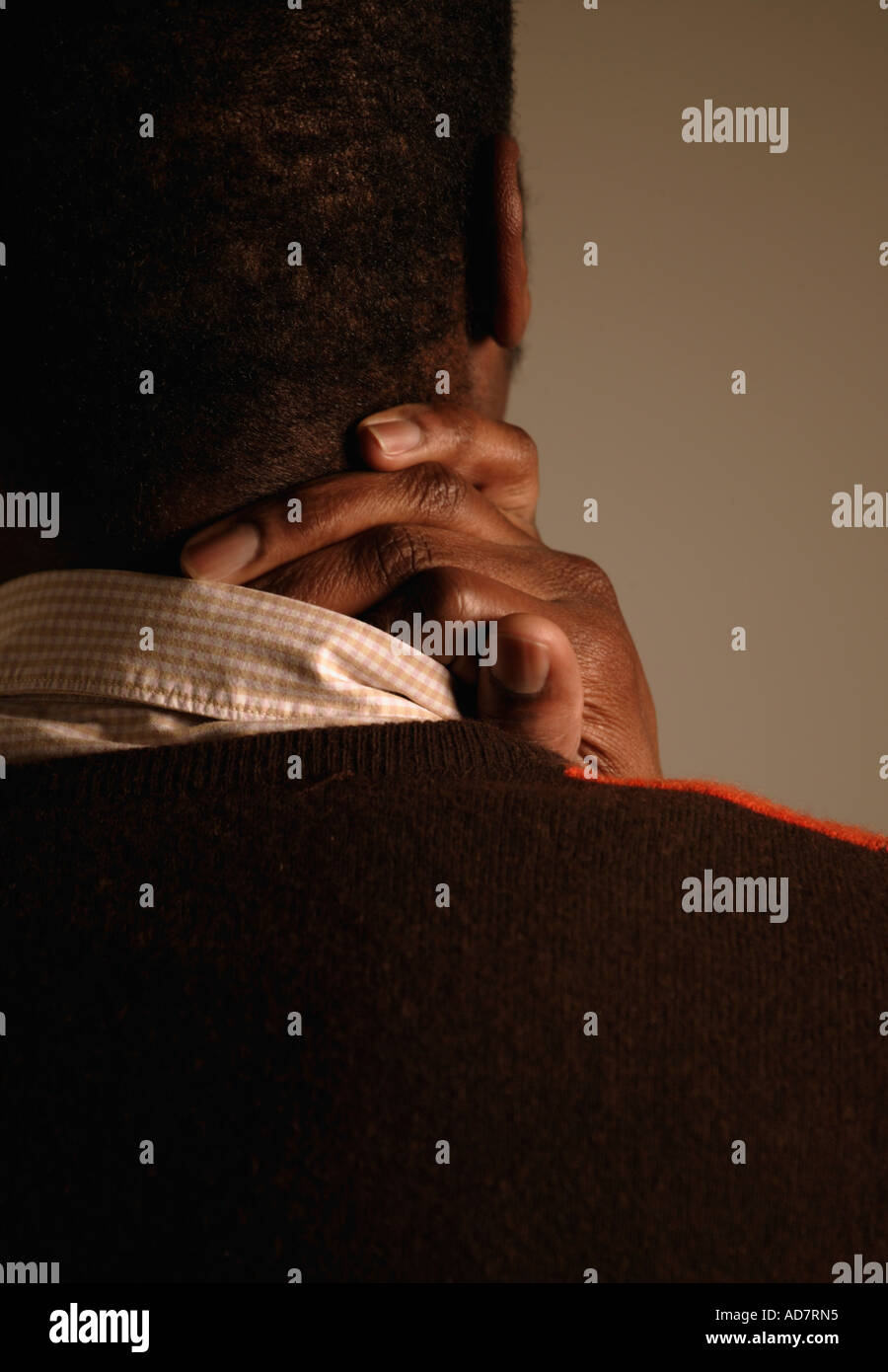 Man sore neck hi-res stock photography and images - Alamy