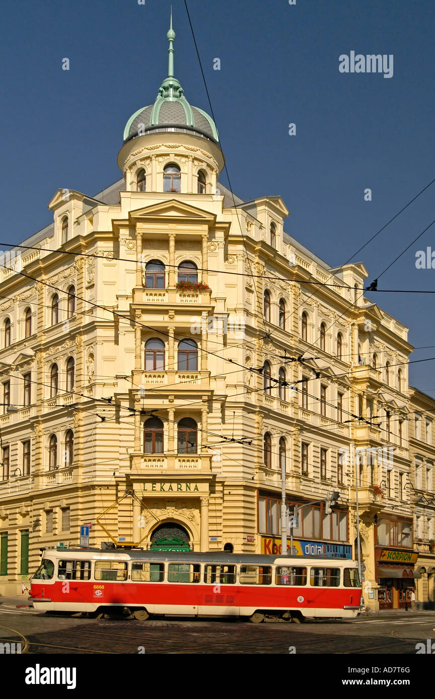 Tram Prague Czech Republic Stock Photo - Alamy