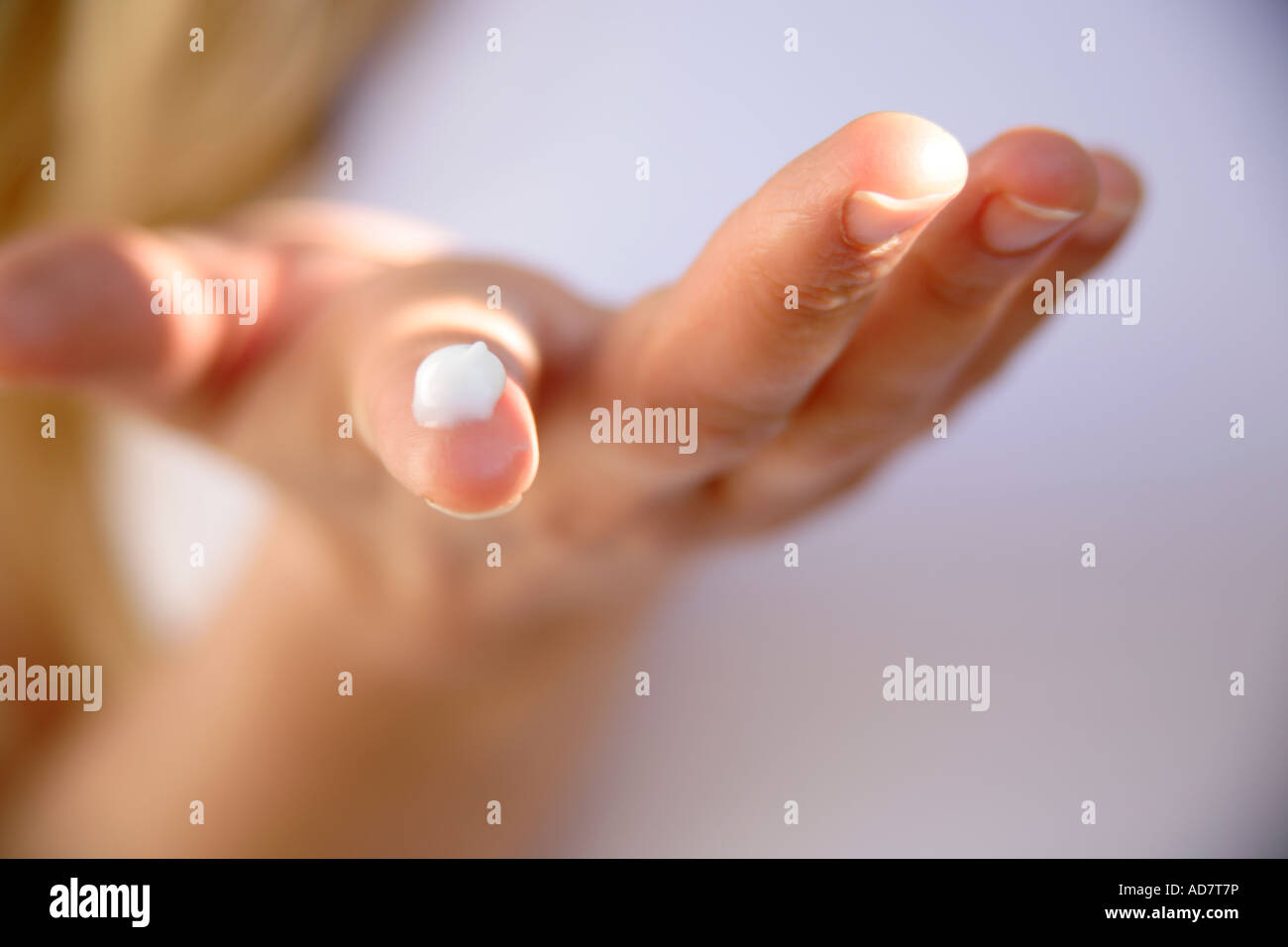 Fingertip Cream Stock Photos & Fingertip Cream Stock Images - Alamy