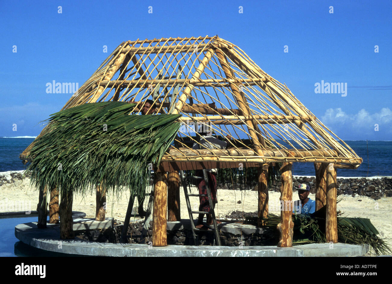 Samoan house hi-res stock photography and images - Alamy