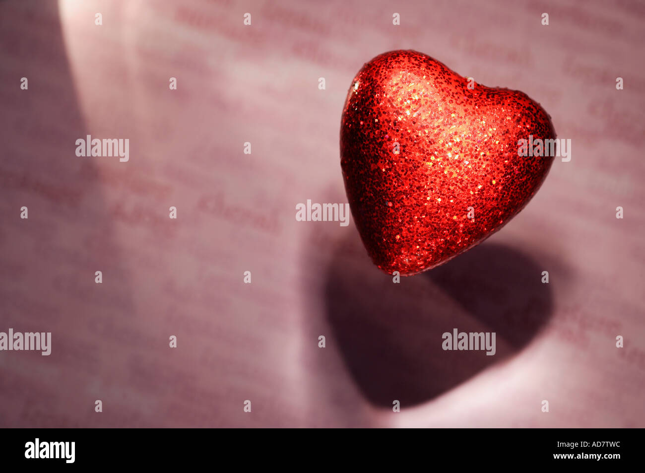 A sparkly heart Stock Photo - Alamy