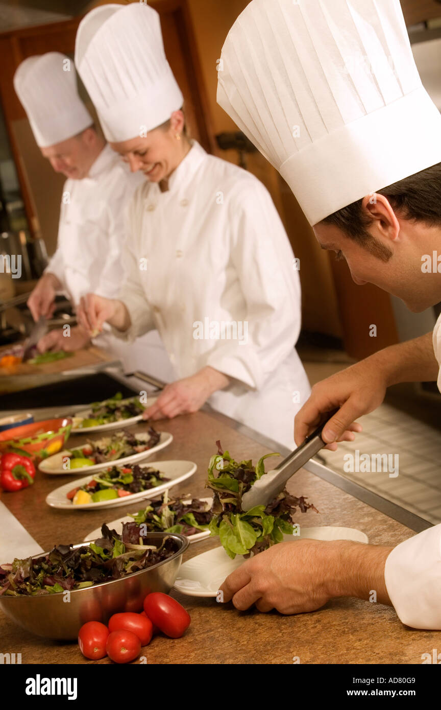 Chefs at work Stock Photo - Alamy