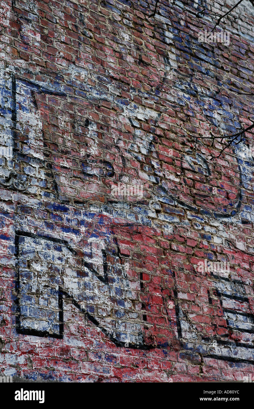 Old hand painted sign on wall Montreuil, France Stock Photo - Alamy