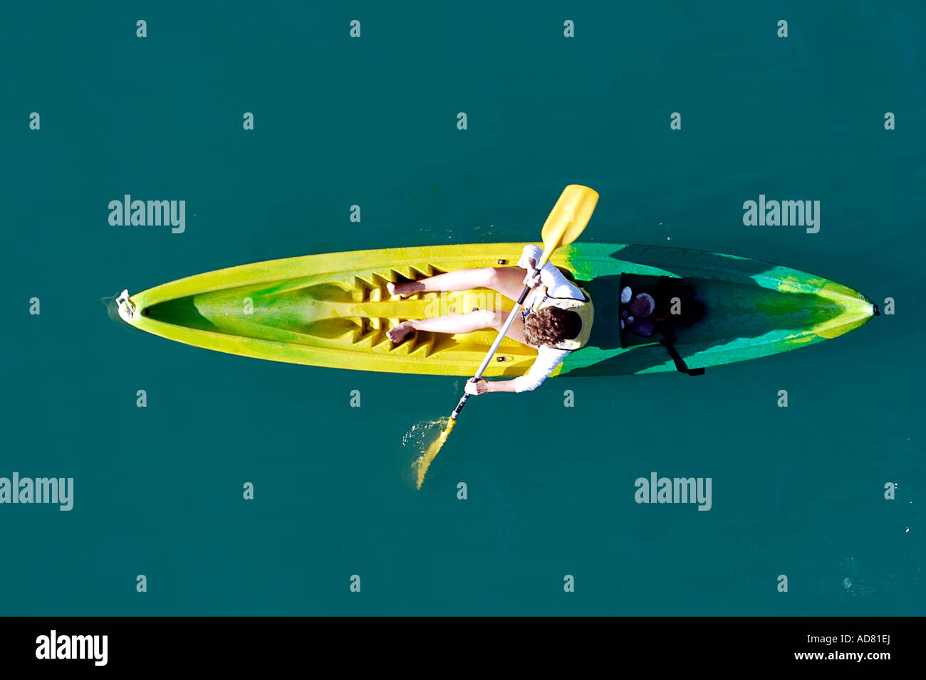 kayak view from above Stock Photo - Alamy