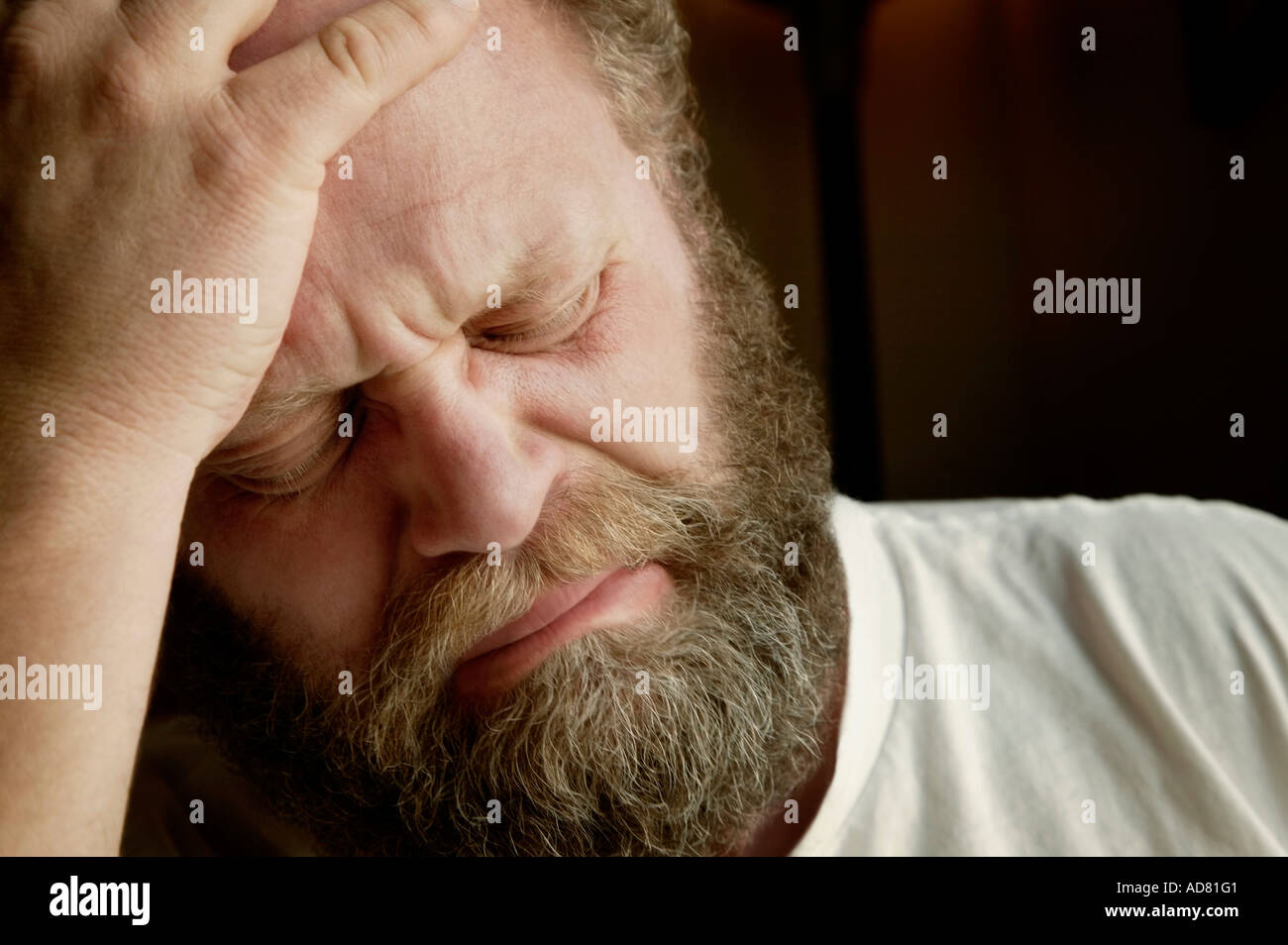 Pained Expression High Resolution Stock Photography and Images - Alamy