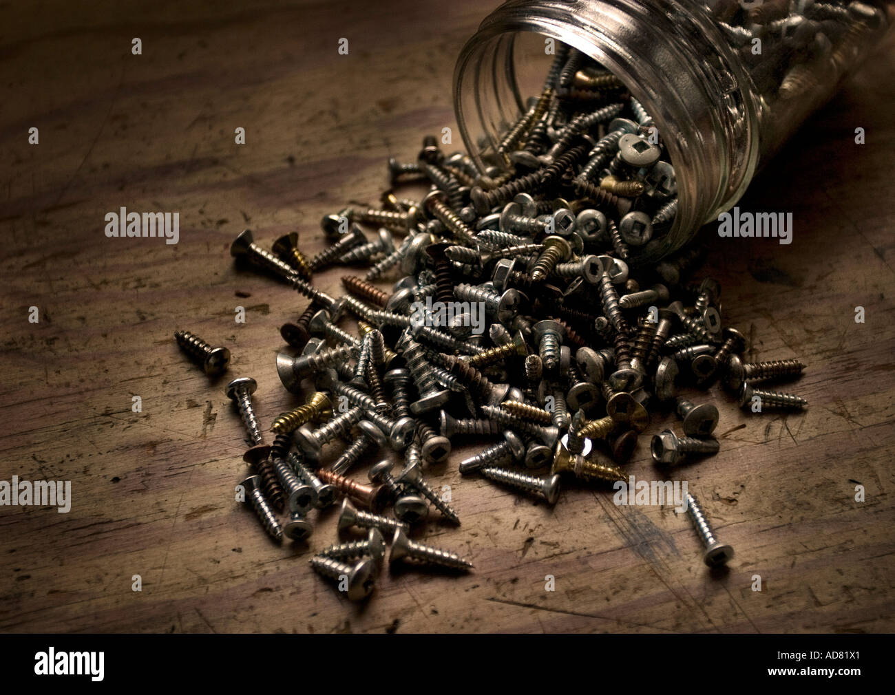 Jar of screws hi-res stock photography and images - Alamy
