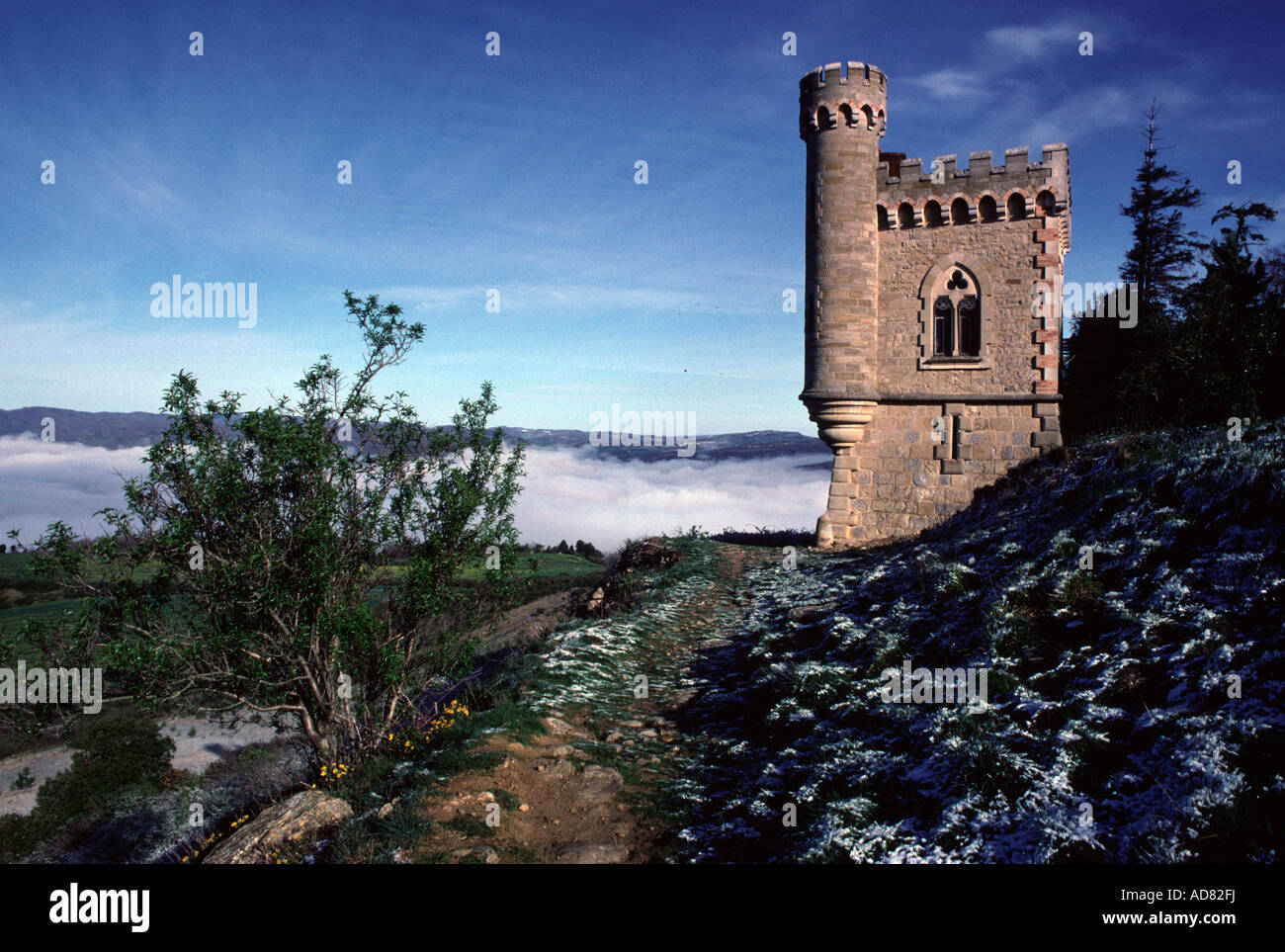 Magdala Tower. Rennes-le-Château. Aude departement, Languedoc ...