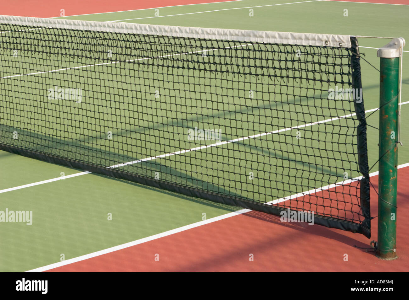 outdoor tennis net Stock Photo - Alamy