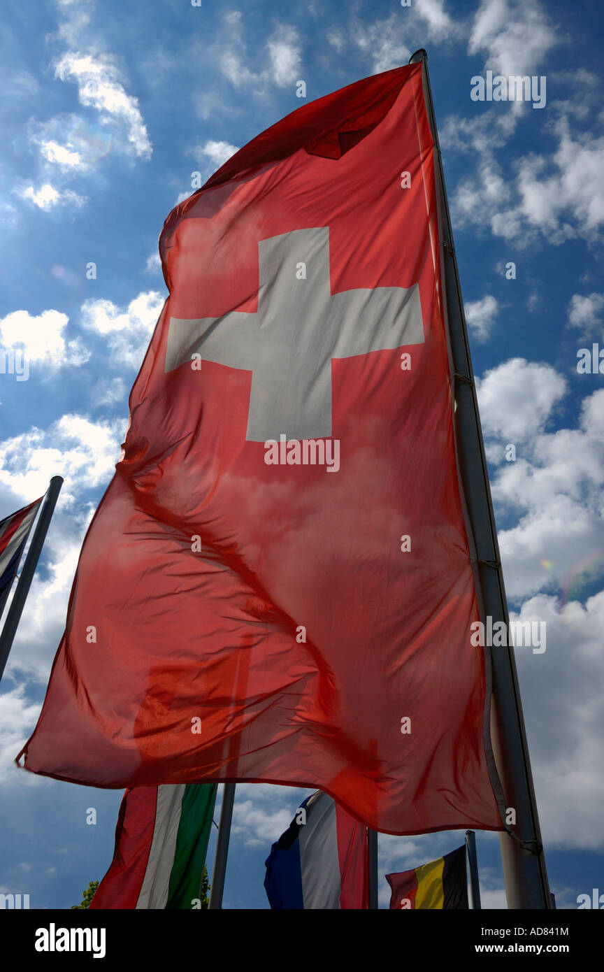 Flag of Switzerland Stock Photo - Alamy