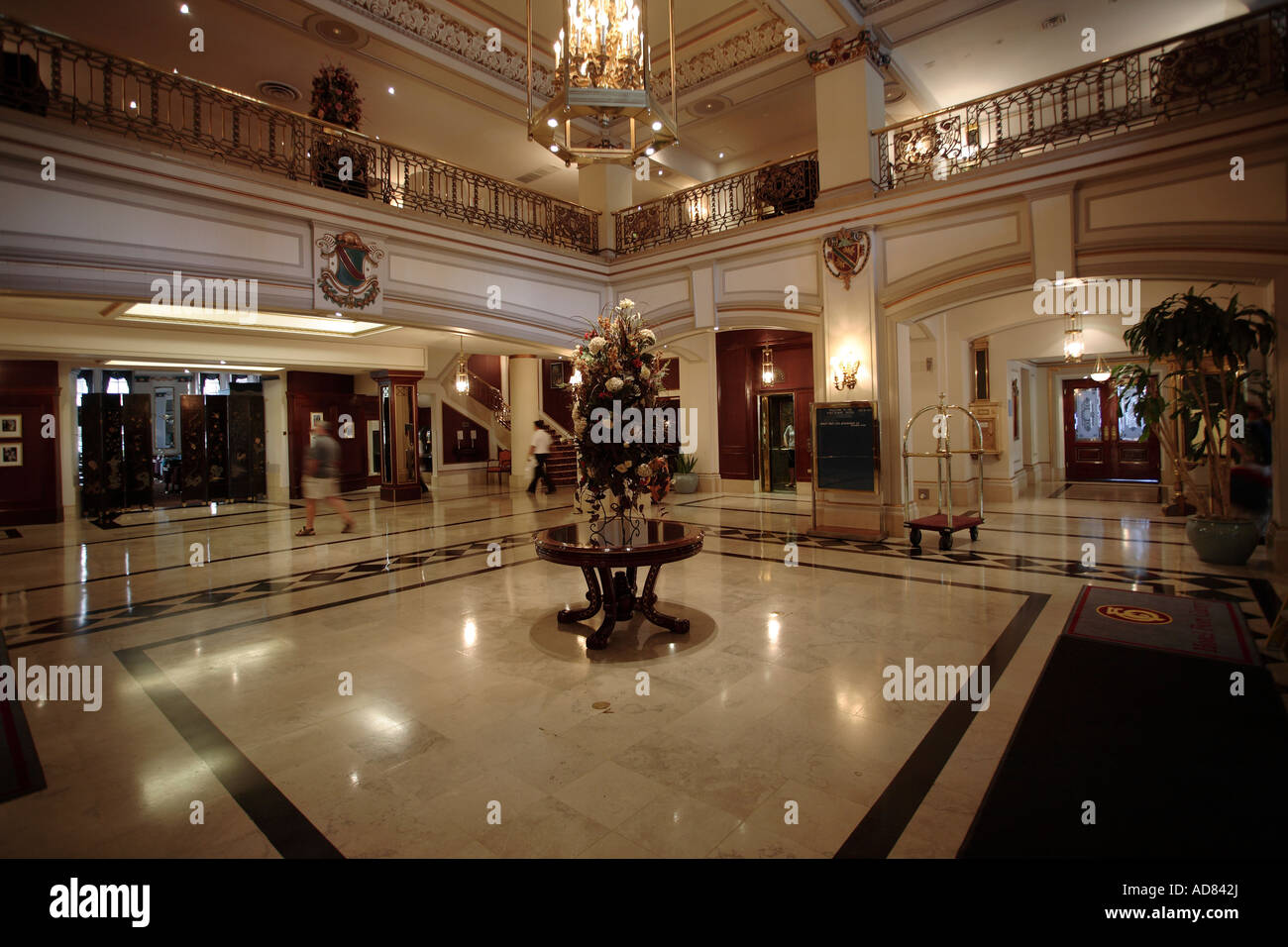 Canada Manitoba Winnipeg Fort Garry Hotel lobby Stock Photo - Alamy