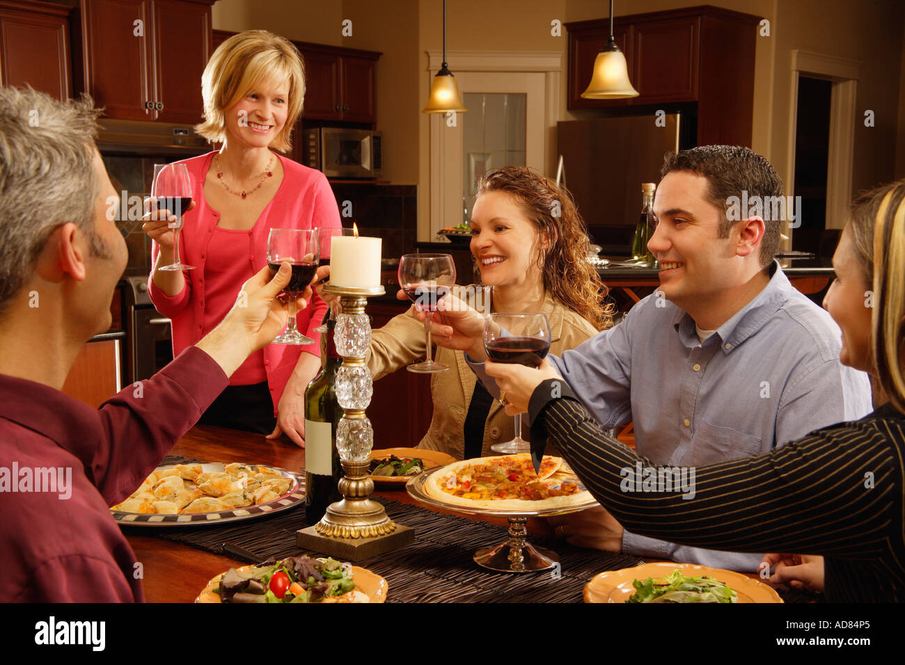 Indian family having dinner hi-res stock photography and images - Alamy
