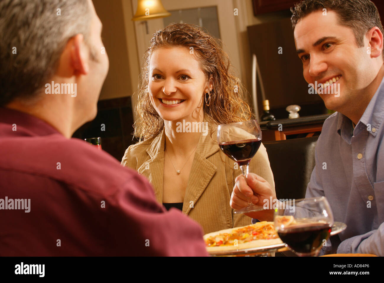 People sharing a meal together Stock Photo - Alamy