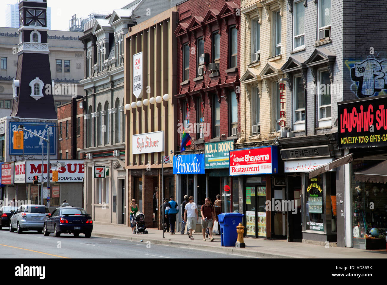 Canada Ontario Toronto Yonge Street Stock Photo - Alamy
