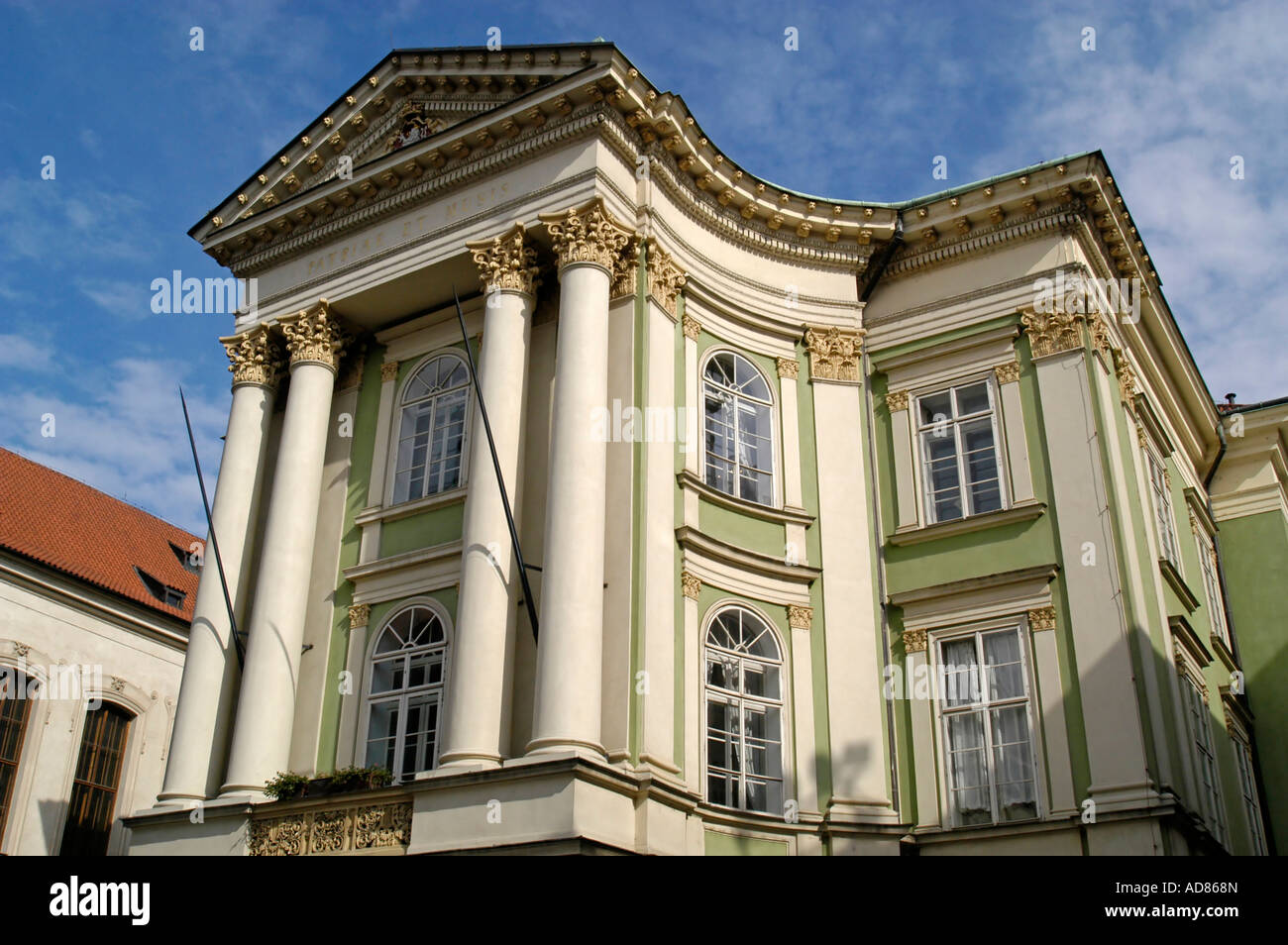 Typical office building central Prague Czech Republic Stock Photo - Alamy