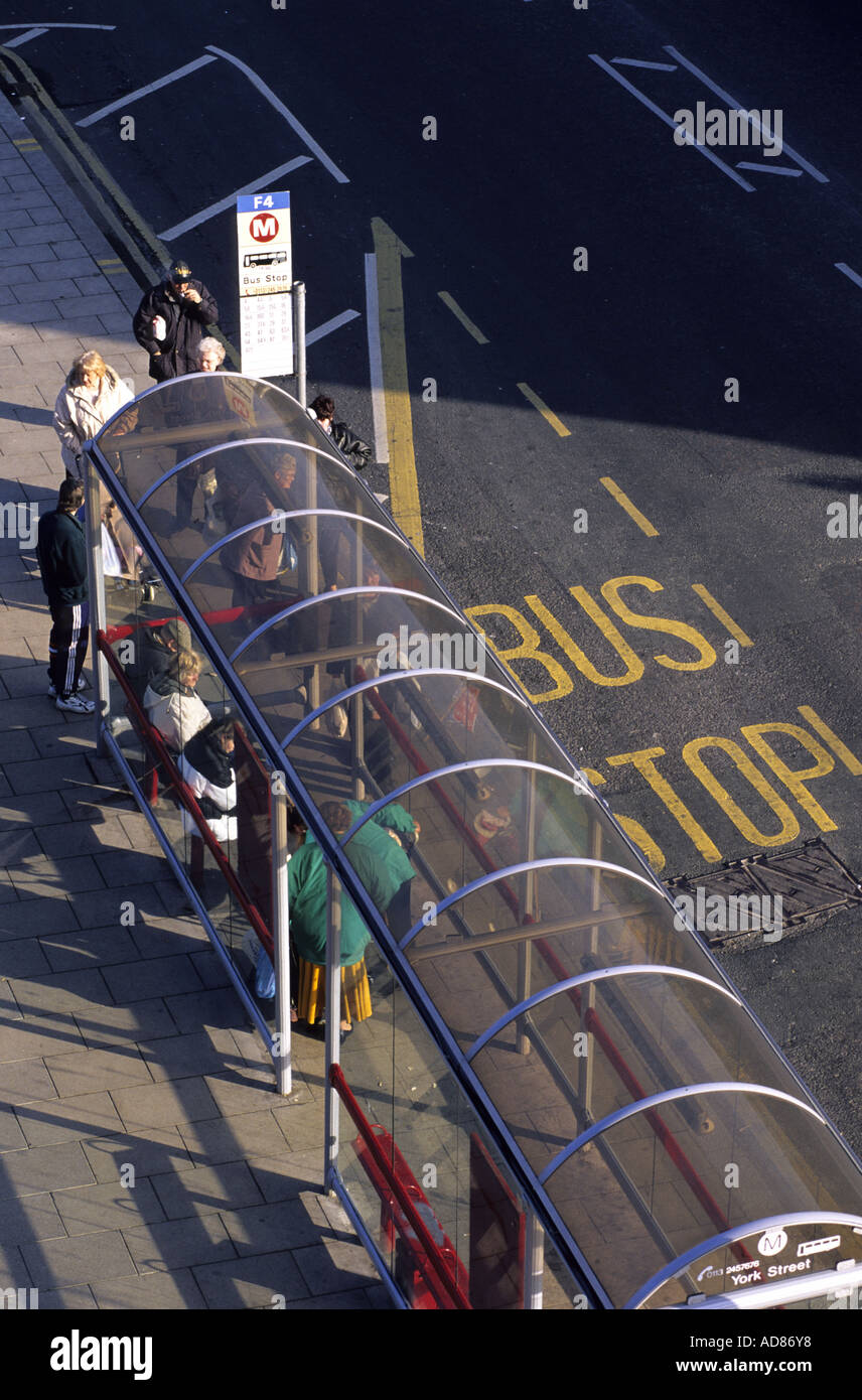 Leeds bus stop hi-res stock photography and images - Alamy
