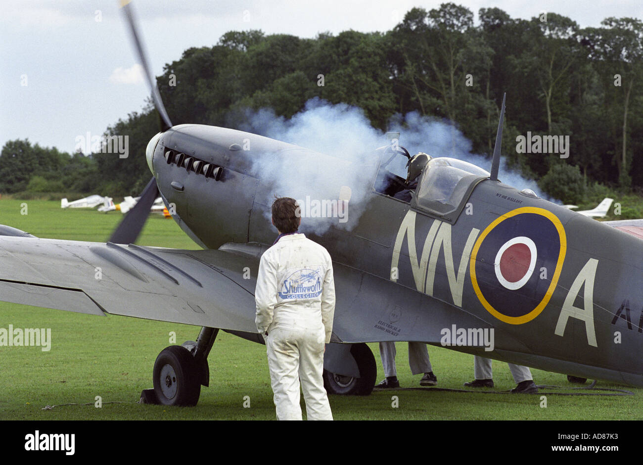 Supermarine spitfire engine hi-res stock photography and images - Alamy