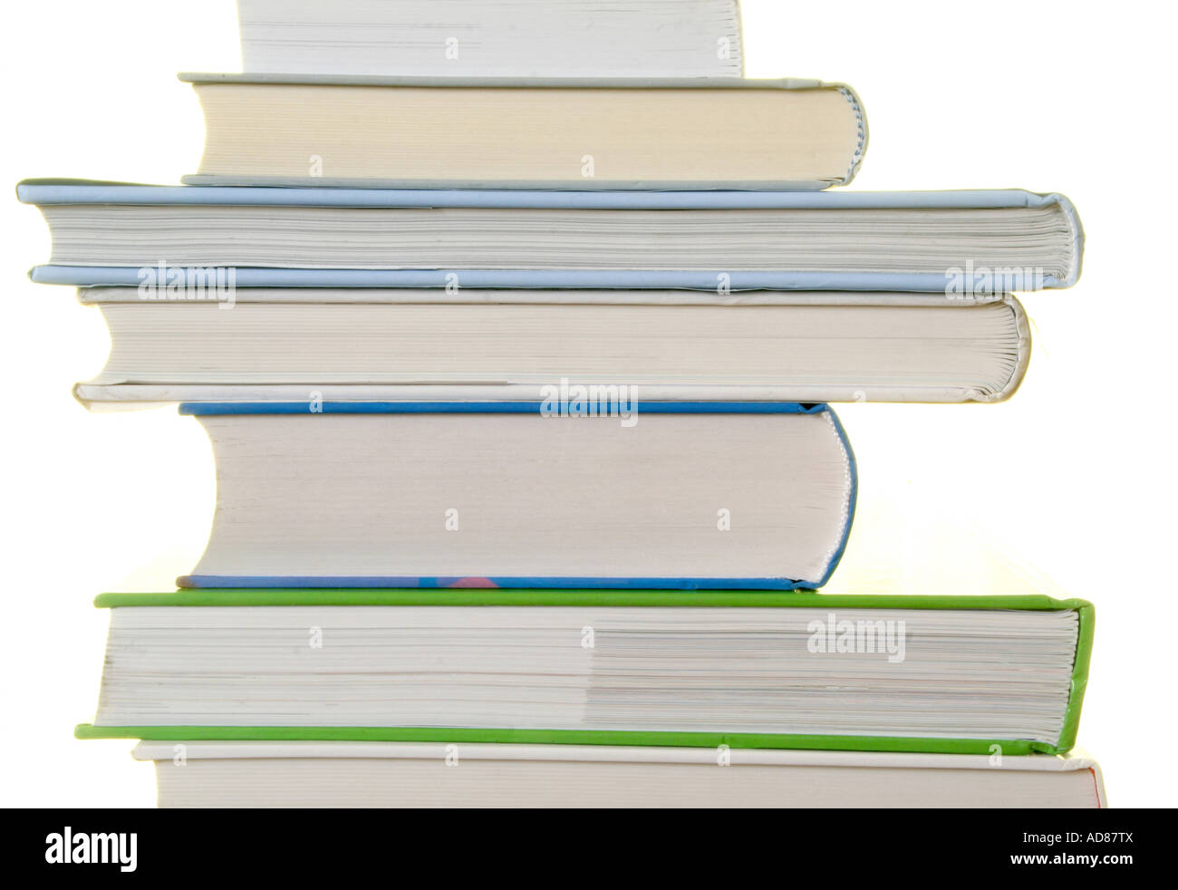 stack of books Stock Photo - Alamy