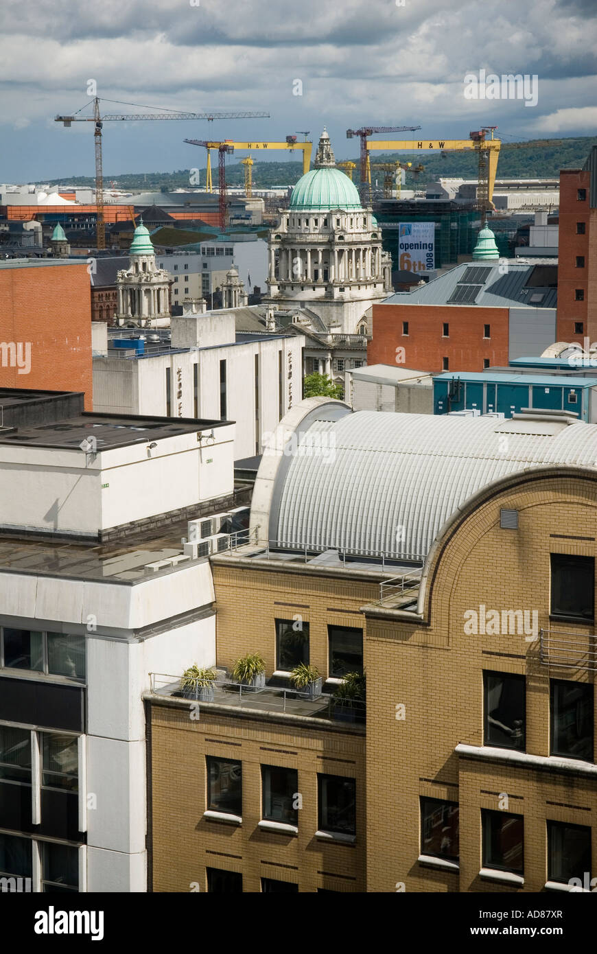 View Over Belfast, Northern Ireland Stock Photo - Alamy