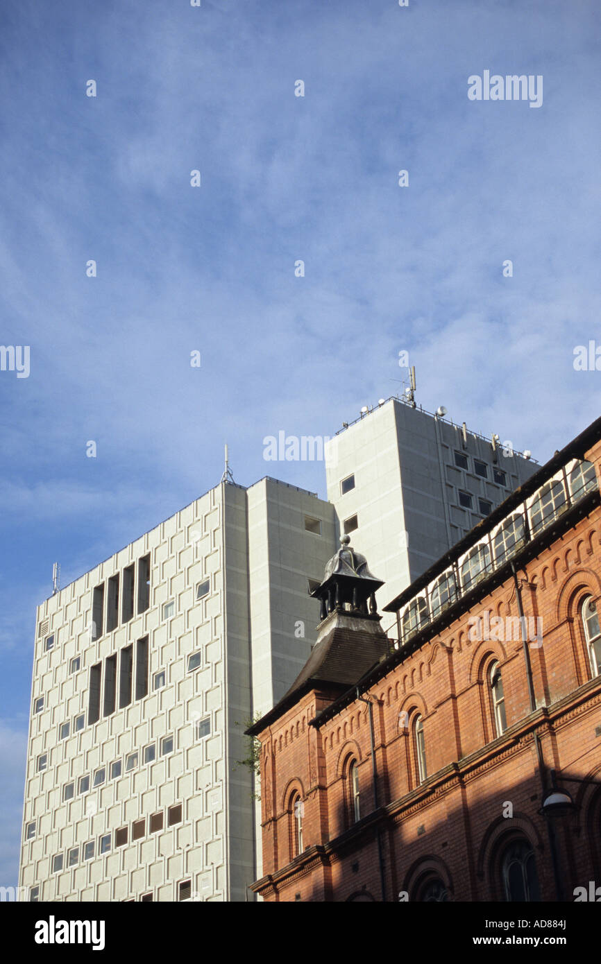 Old And New BT Buildings In Hanley Stoke-on-Trent Stock Photo - Alamy