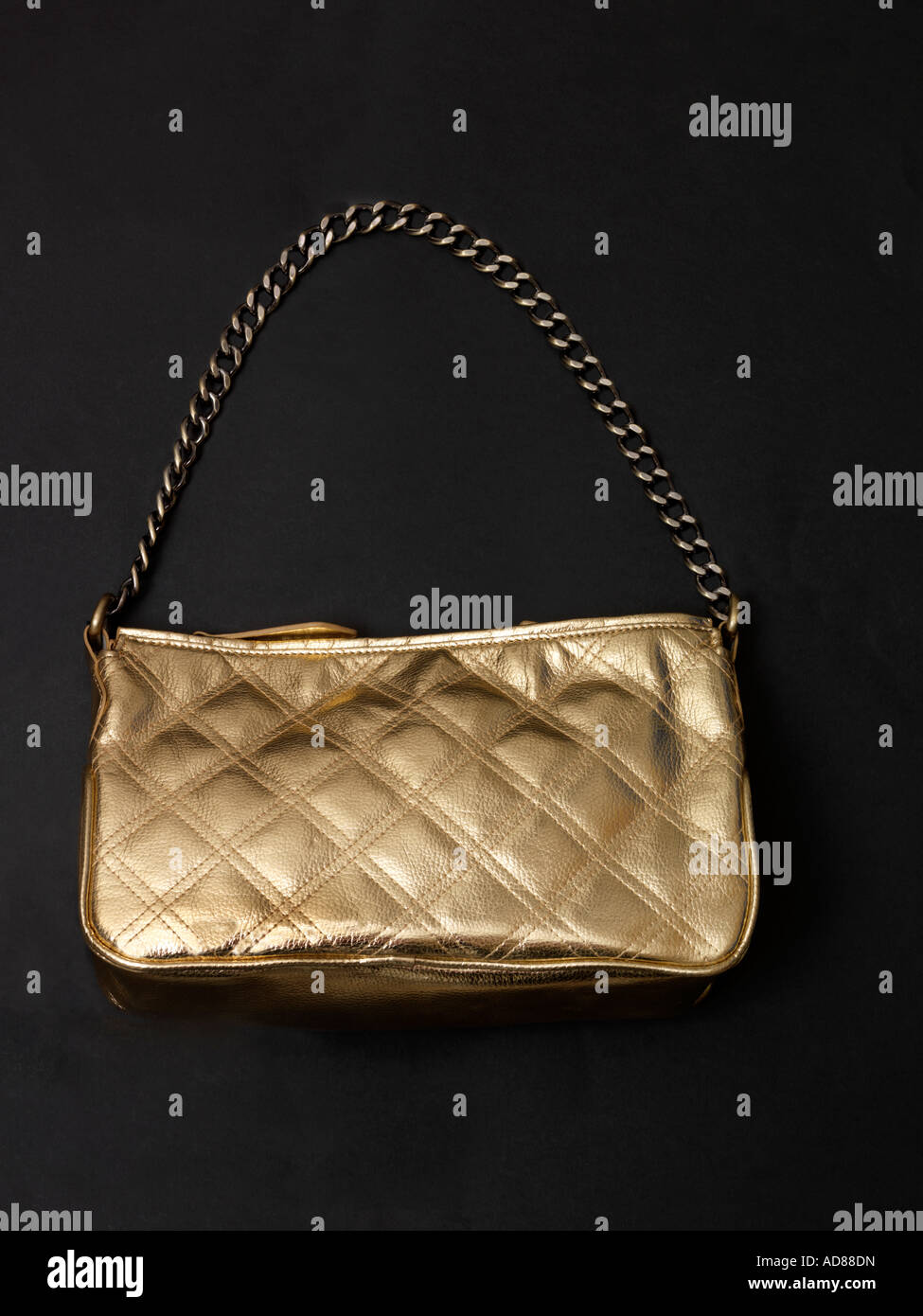 Shiny Gold Smart Bag Stock Photo - Alamy