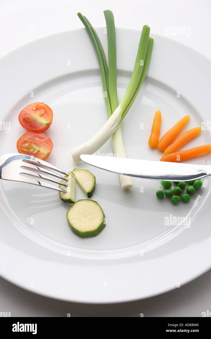 plate of vegetables Stock Photo - Alamy