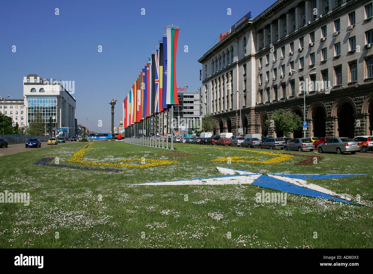 Bulgaria Sofia city center Bulgarian parliament Balkan Peninsula south ...
