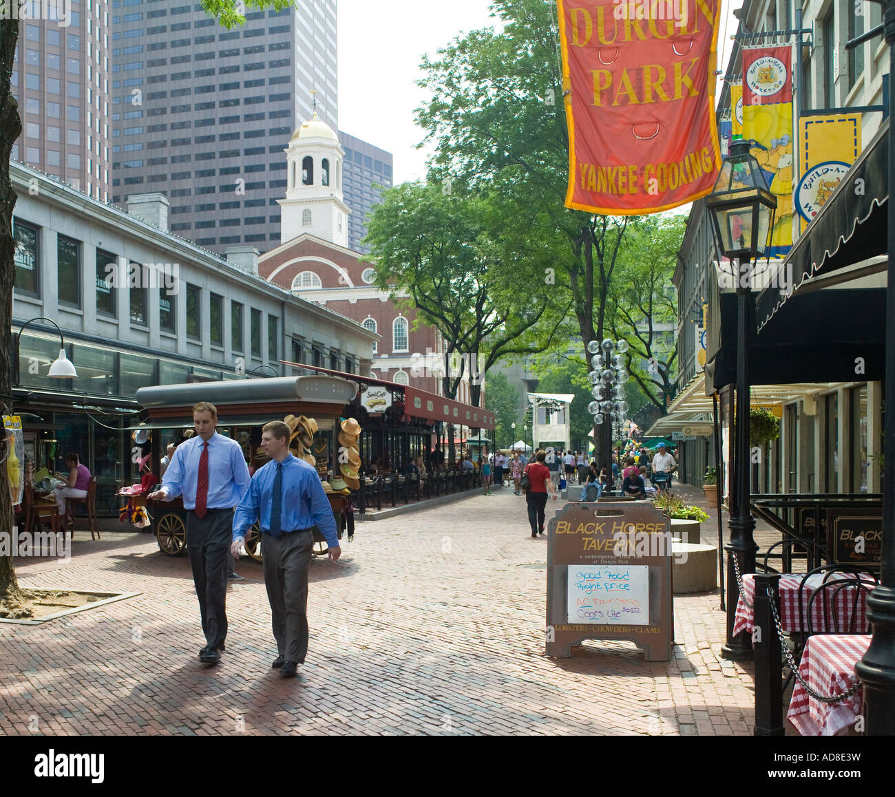 Faneuil hall marketplace hi-res stock photography and images - Alamy