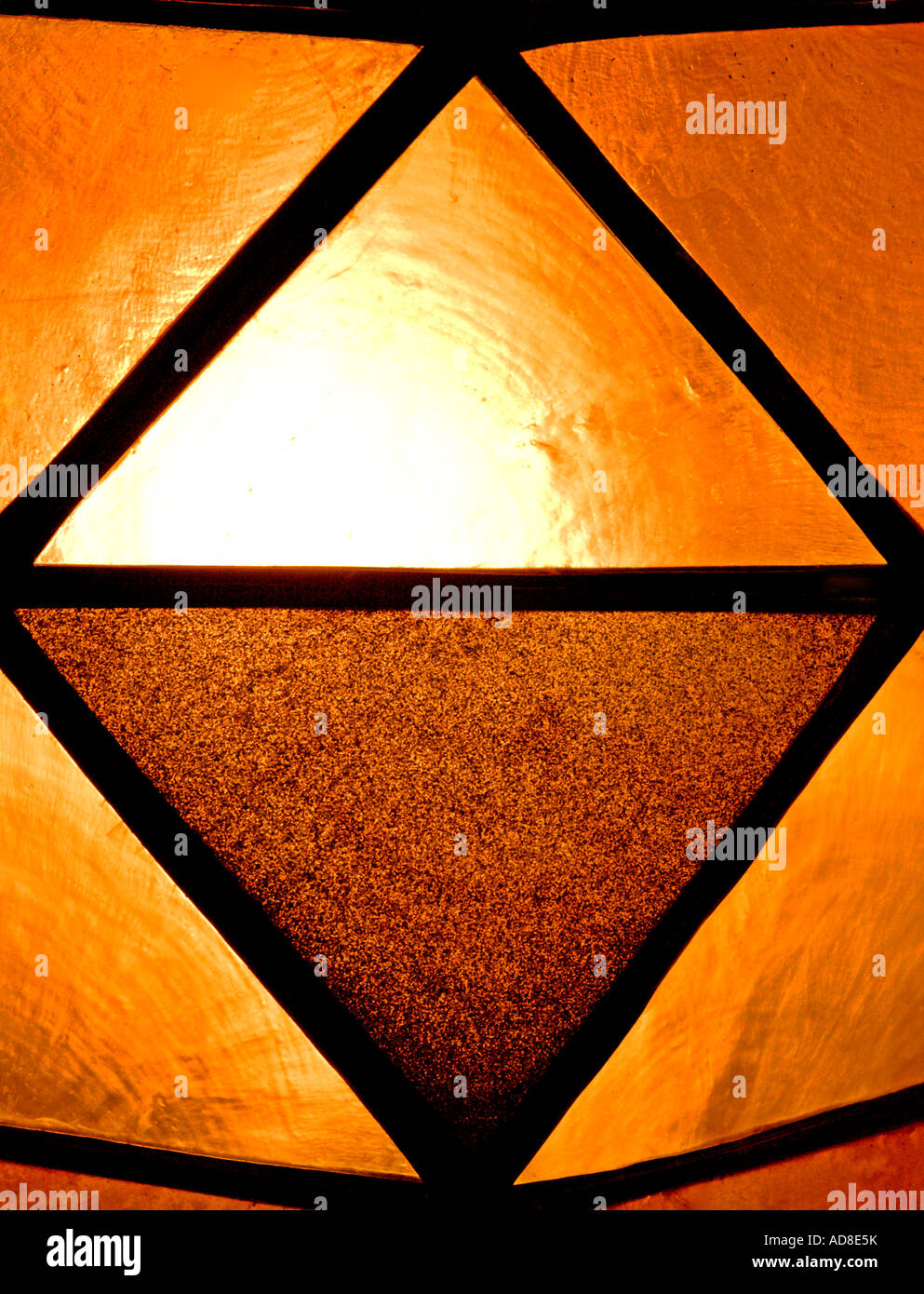 Capiz Lamp Abstract Stock Photo - Alamy