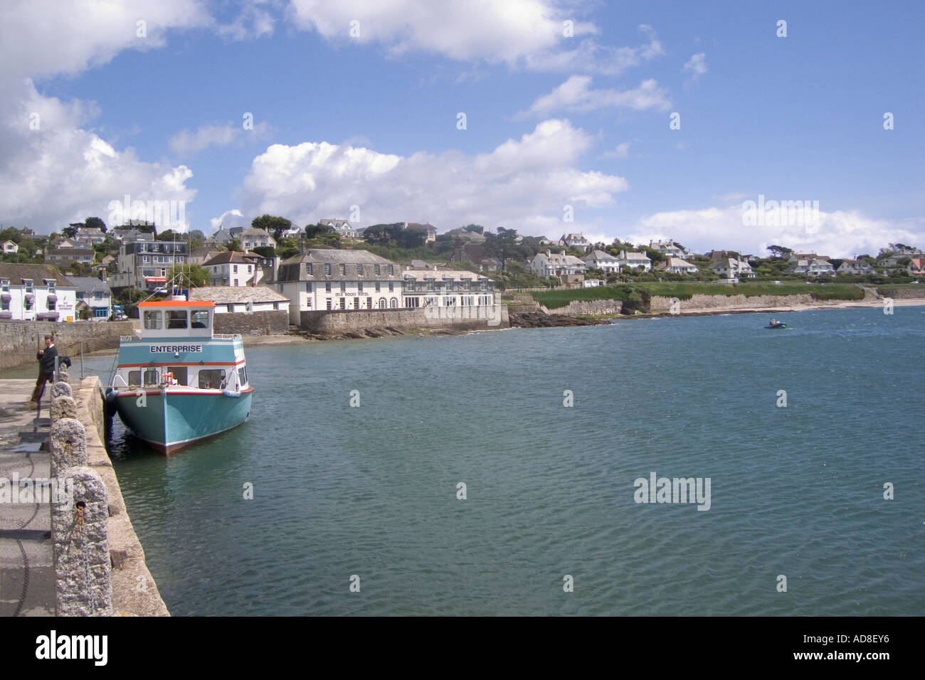 Passenger ferry to Falmouth, Harbour, St Mawes, Cornwall, England, UK ...