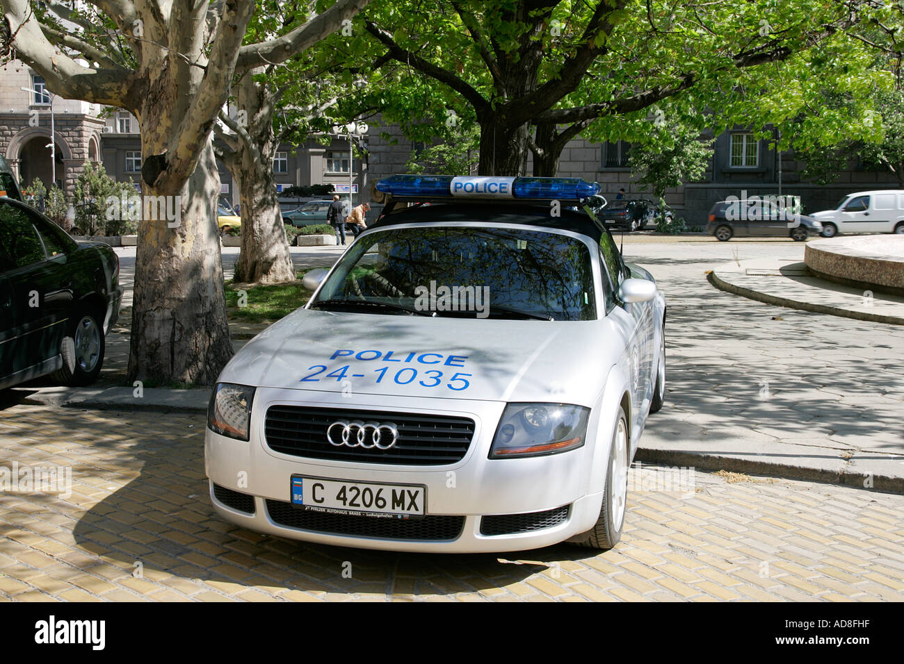 Audi police car hi-res stock photography and images - Alamy