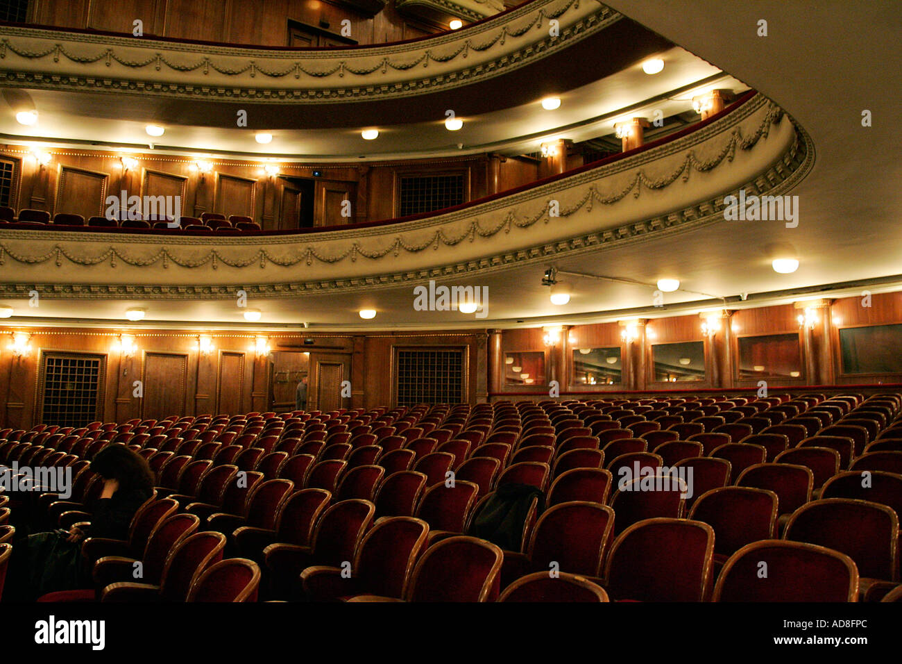 Empty seats concert hall bow fiddlestick orchestra symphony opera ...