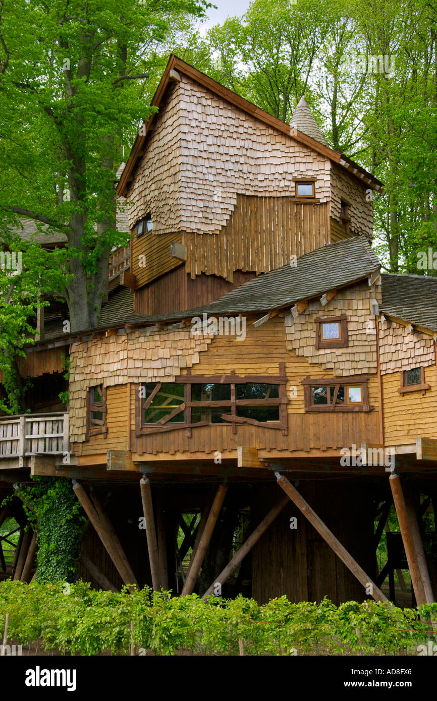 Worlds largest tree house hi-res stock photography and images - Alamy