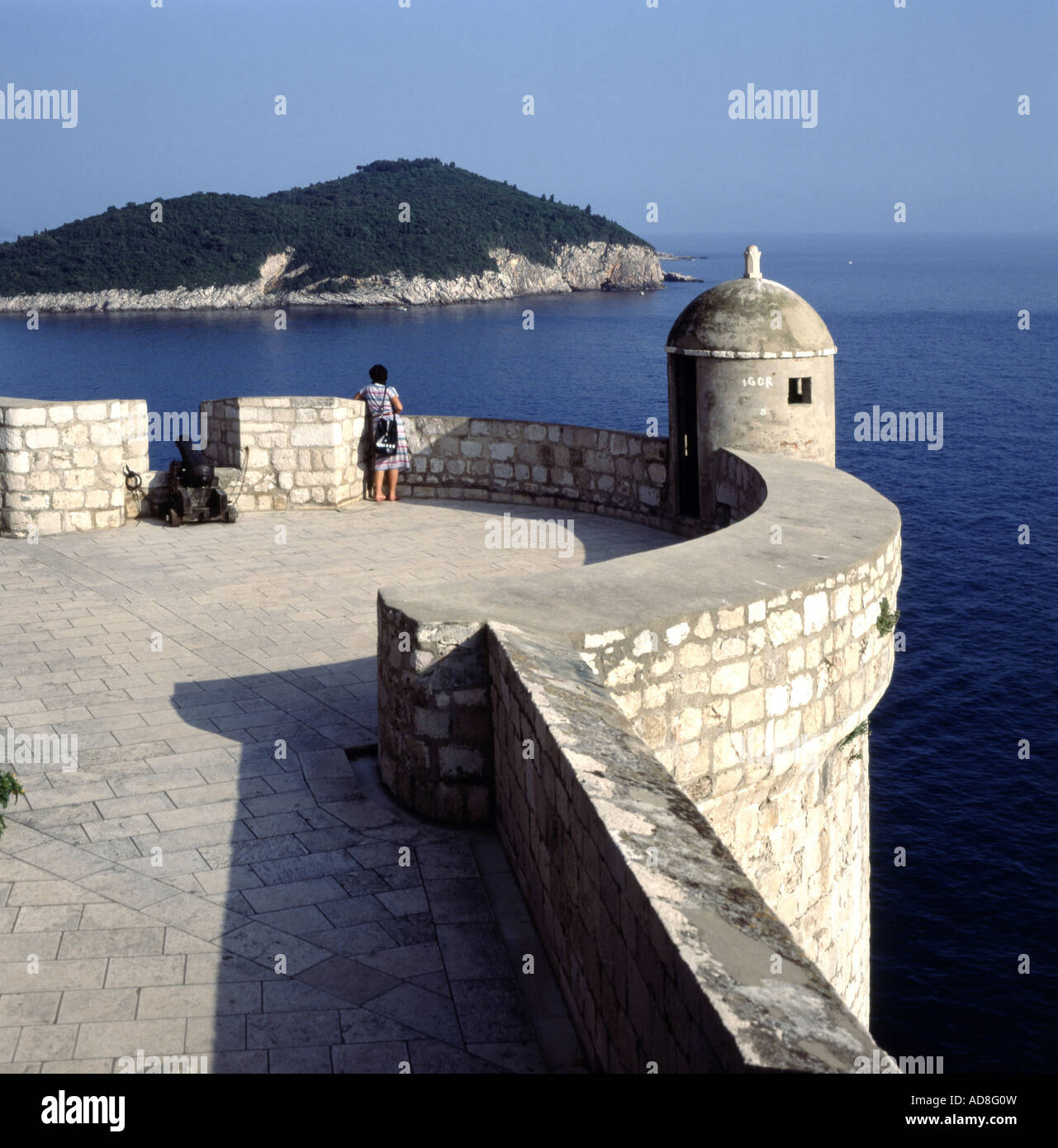 Dubrovnik, Minceta Tower Stock Photo - Alamy