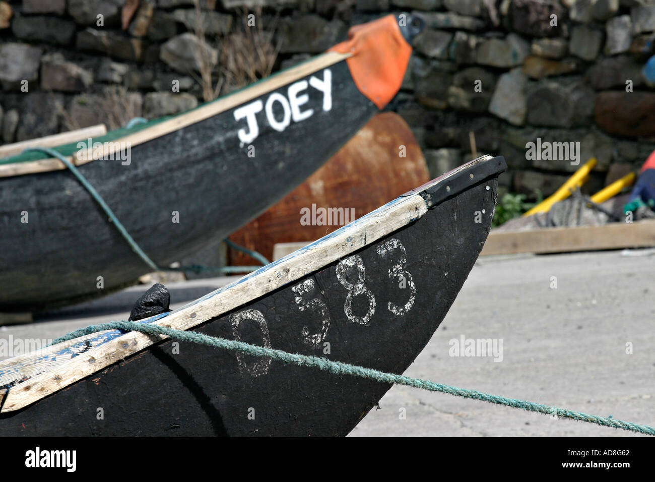 Curragh boat hi-res stock photography and images - Alamy