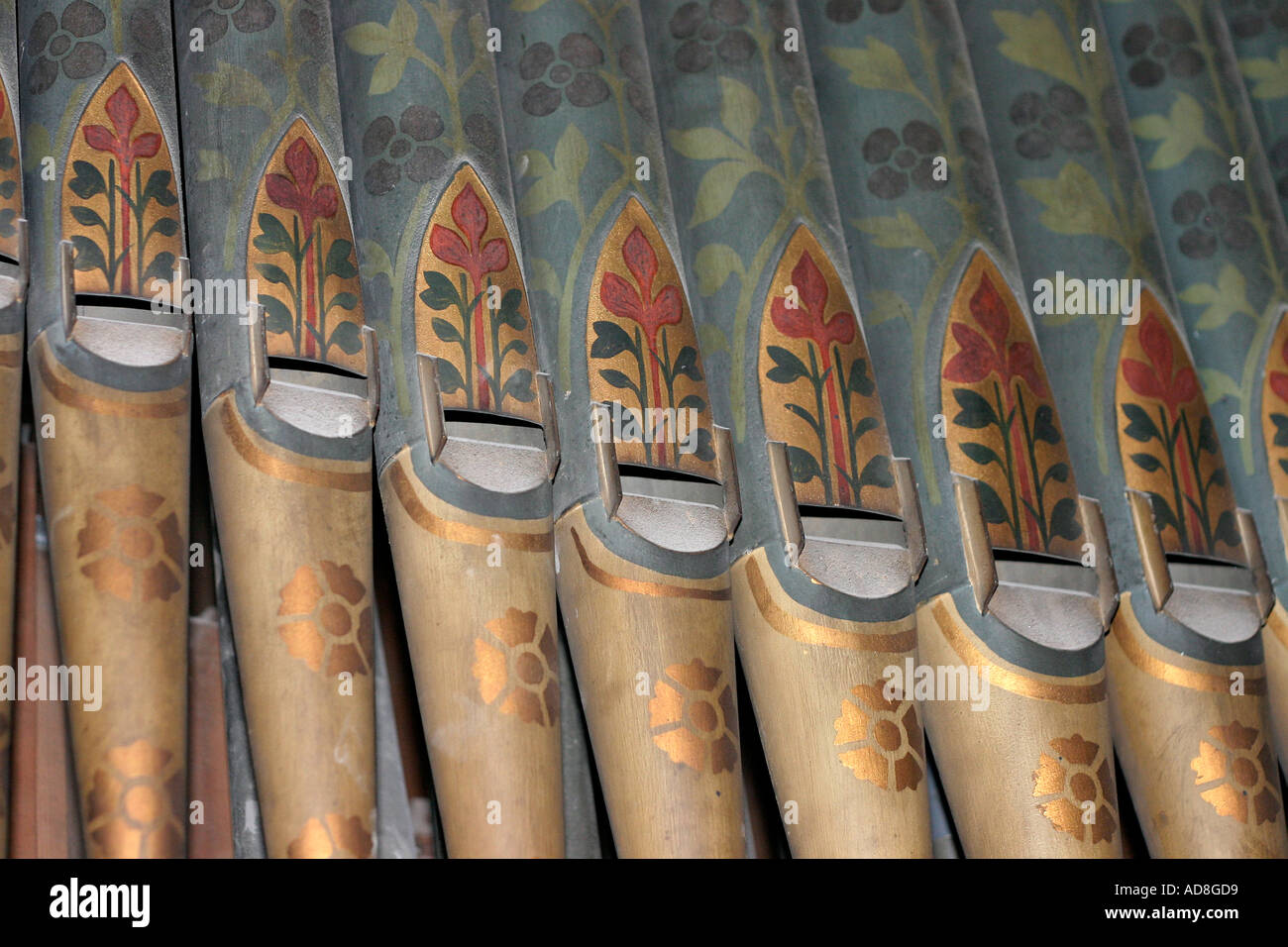 Christchurch Cathedral organ pipes Dublin Ireland Stock Photo - Alamy