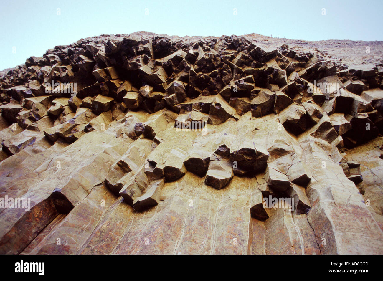 Basalt rockface rock face hi-res stock photography and images - Alamy