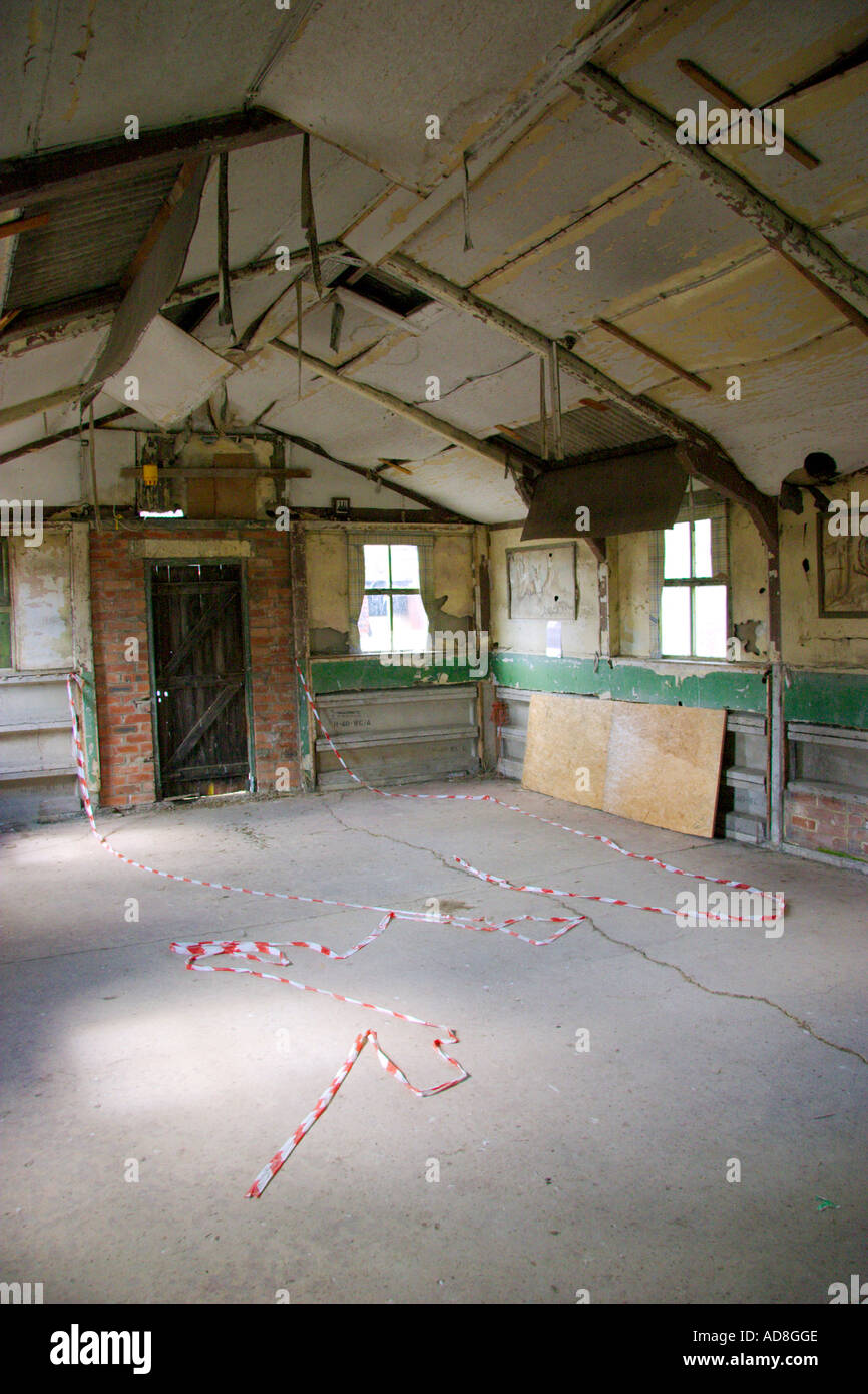 Inside Huts at Harperley POW Camp Stock Photo - Alamy