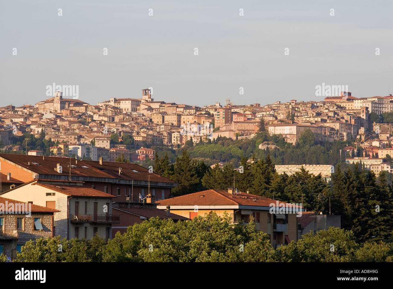 Perugia skyline hi-res stock photography and images - Alamy