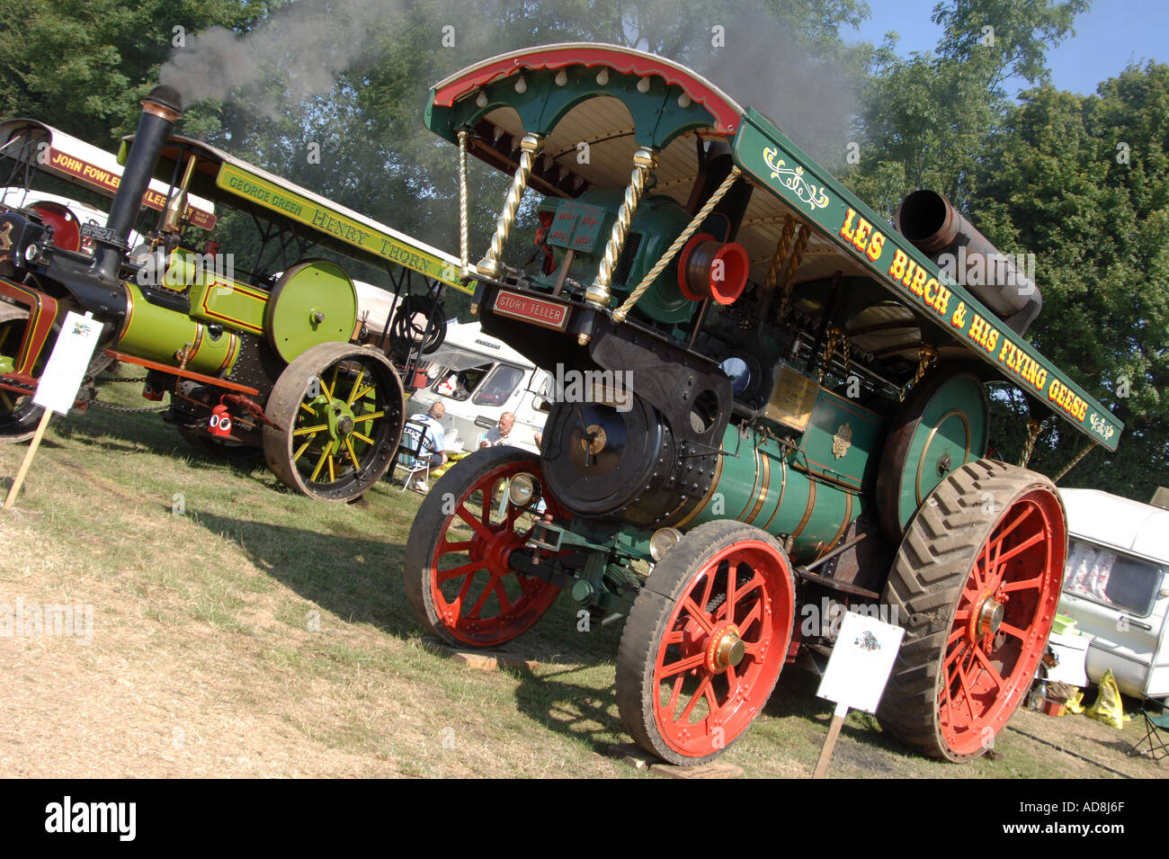steam traction engine Stock Photo - Alamy