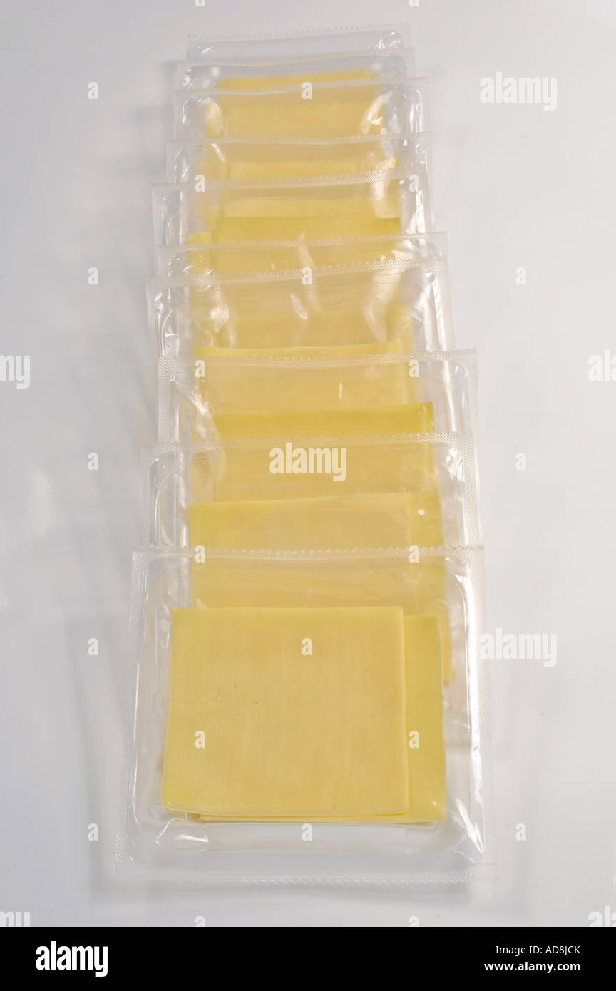 Slice cheese packaging hi-res stock photography and images - Alamy