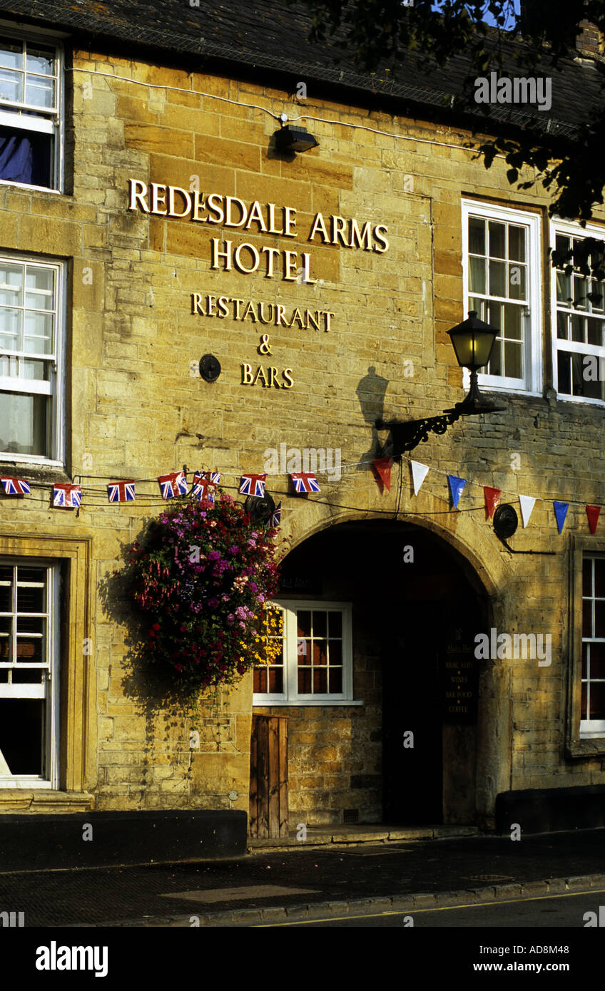 Redesdale Arms Hotel, Moreton-in-Marsh, Gloucestershire, England, UK ...