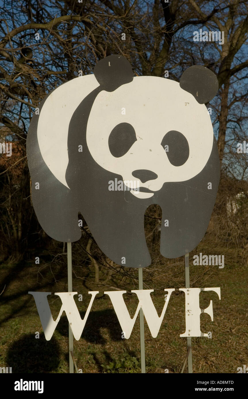 panda image, symbol of WWF Stock Photo - Alamy